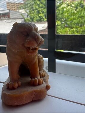 Art | Hand Carved Antique Stone Guardian Chinese Beast Tiger | Poshmark